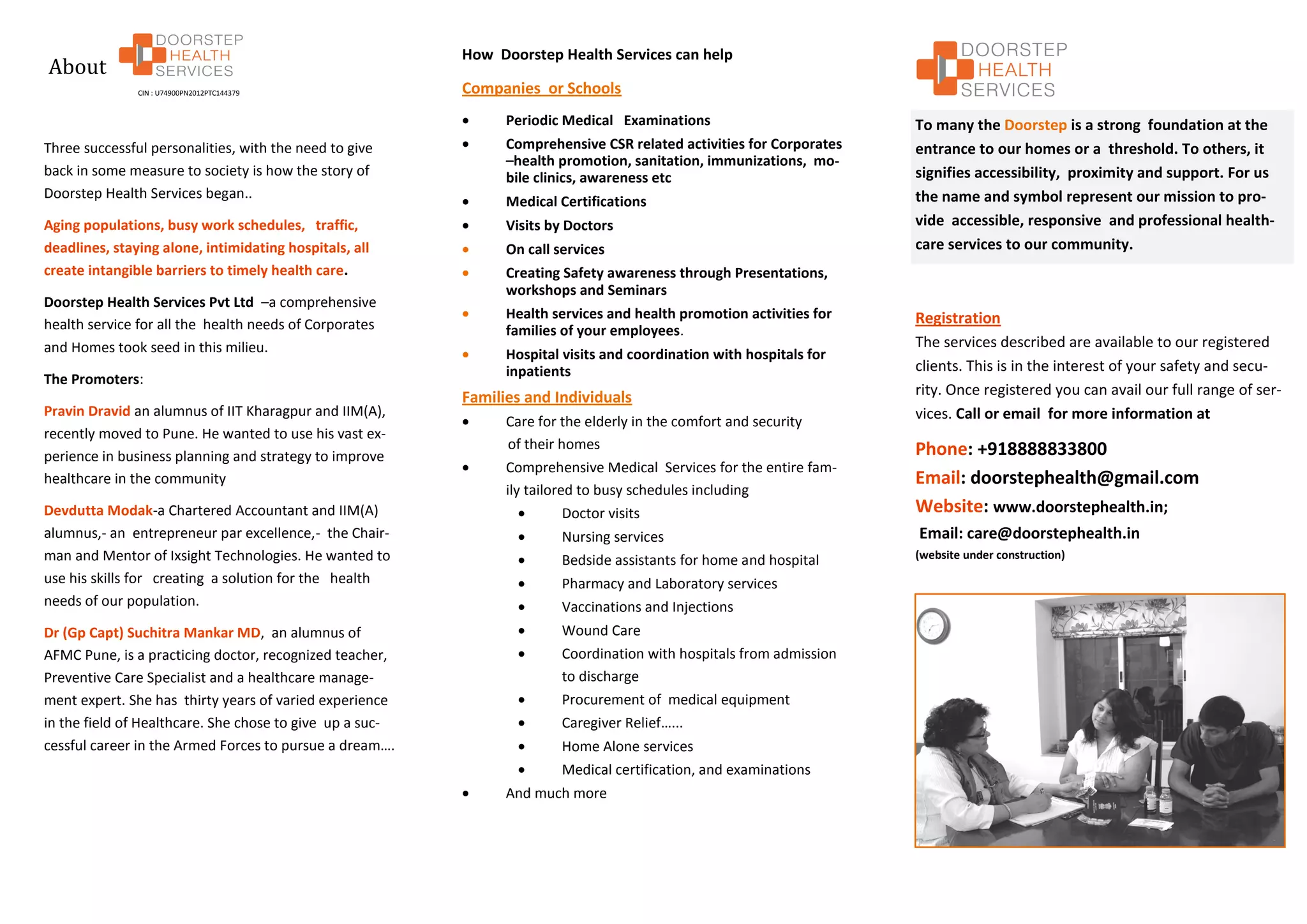 Doorstep Health Services Pvt Ltd | PDF