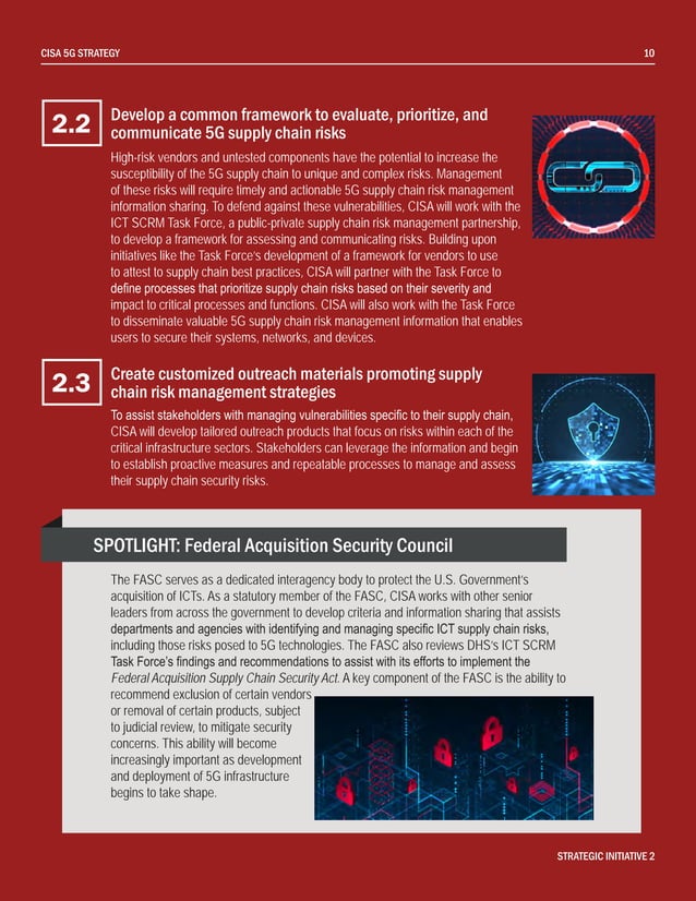 DHS CISA 5G Strategy 2020 | PDF