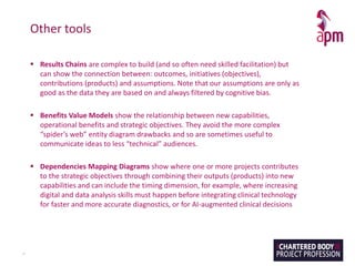 Benefits Management in Health and Care part 1: Identify and map target ...