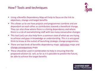 Benefits Management in Health and Care part 1: Identify and map target ...