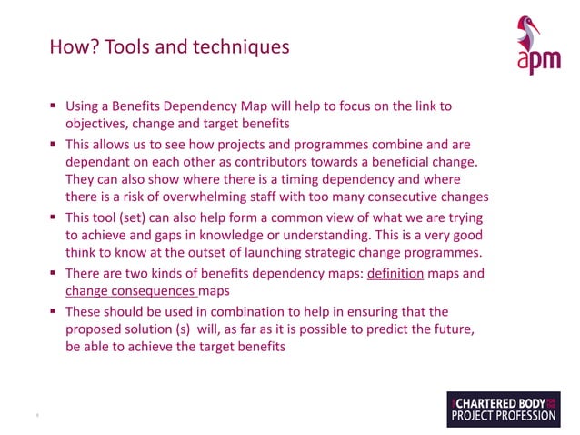 Benefits Management in Health and Care part 1: Identify and map target ...