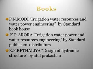 Design of Hydraulic Structure | PPTX