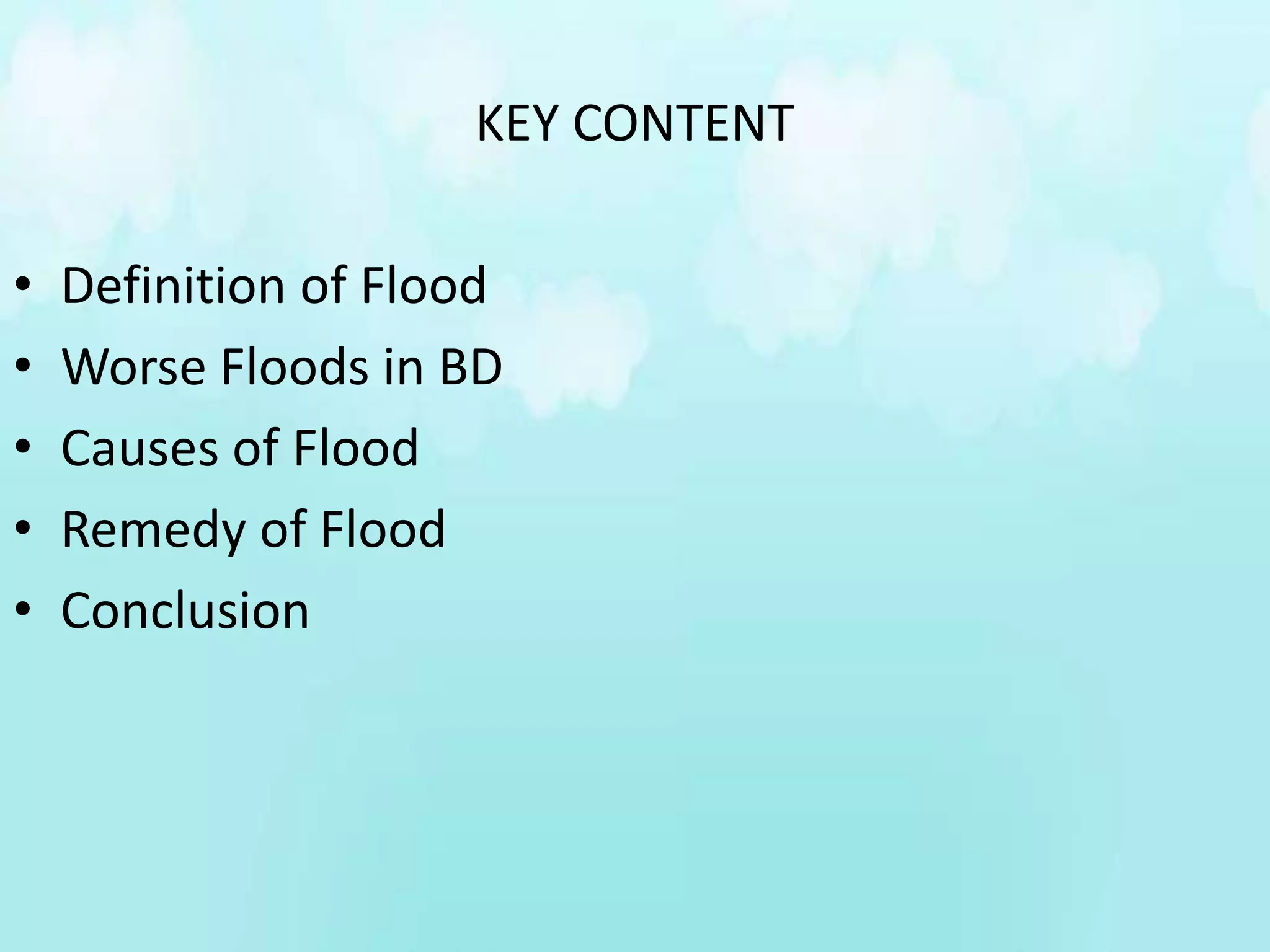 WORSE FLOODS IN BANGLADESH IN LAST 50 YEARS | PPTX