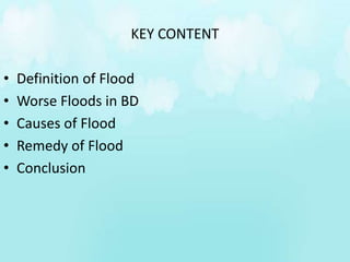 WORSE FLOODS IN BANGLADESH IN LAST 50 YEARS | PPTX