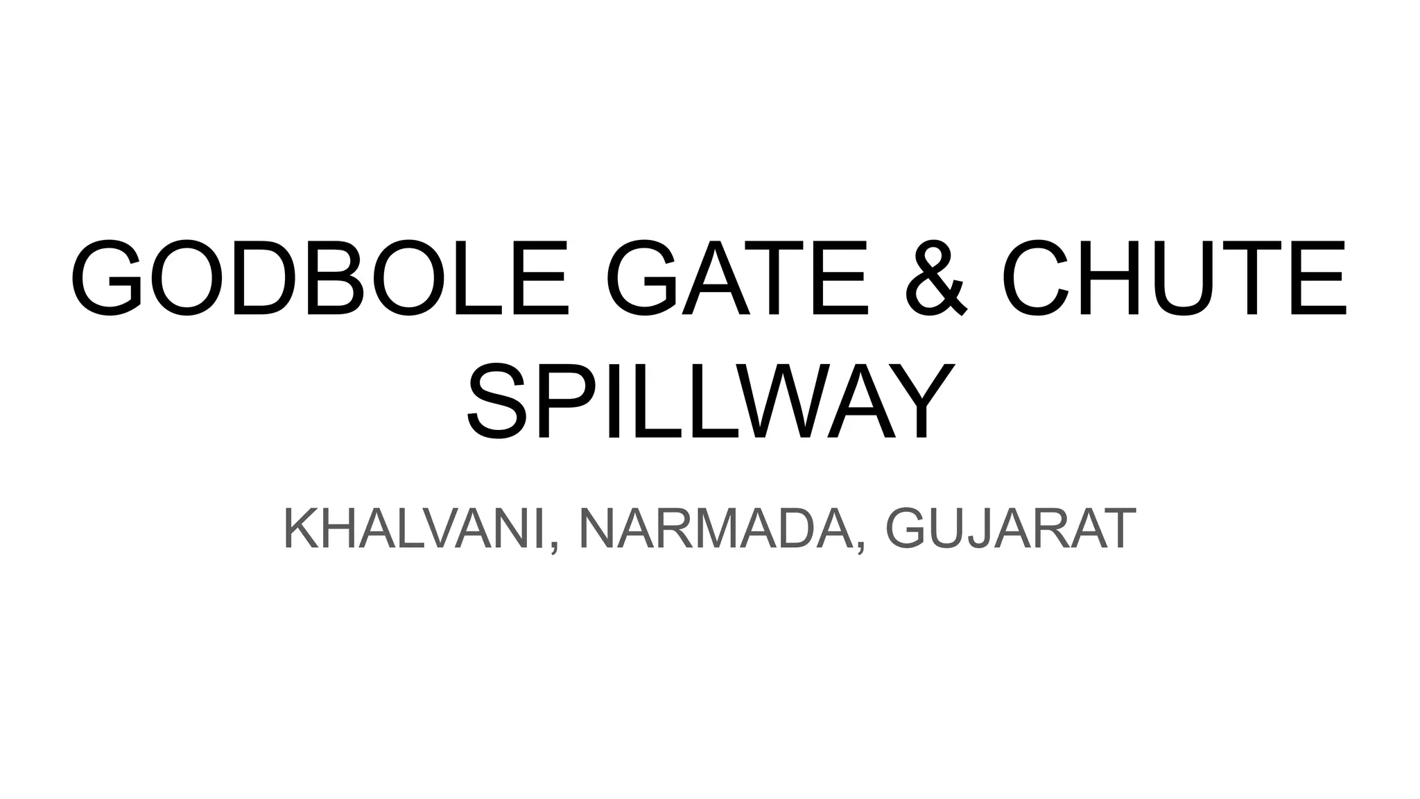 Different Hydraulic Structures | PDF