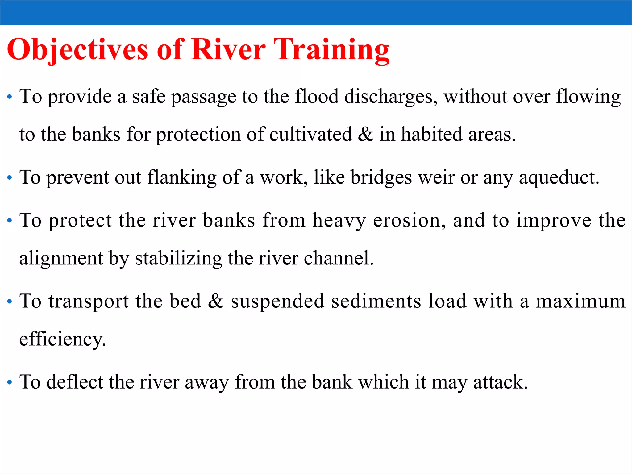 river training work | PDF