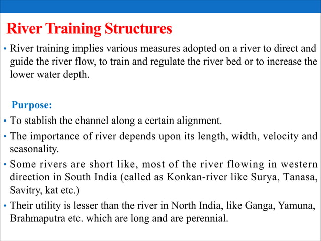 river training work | PDF | Geology | Science