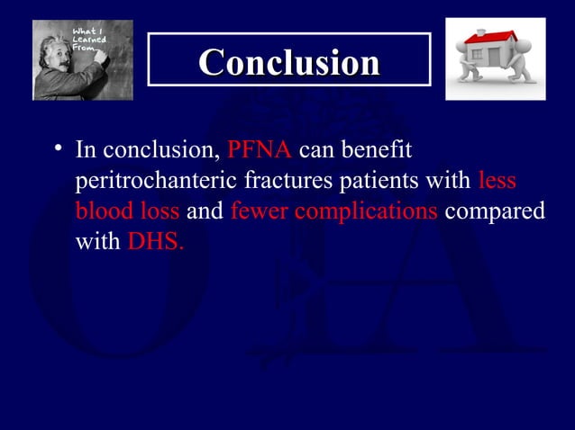 DHS vs PFNA for Intertrochanteric fractures - Dr Chintan N Patel | PPT ...
