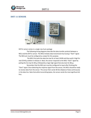 DHT11 Digital Temperature and Humidity Sensor | PDF