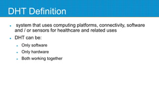 DHT december 2021 | PPTX | Technology & Computing