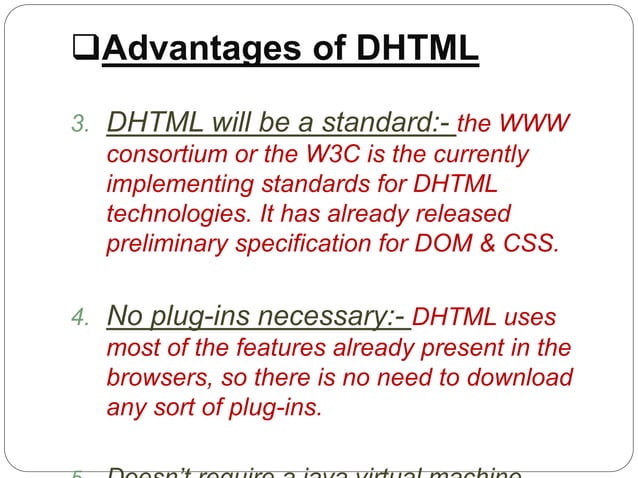 Dhtml | PPTX