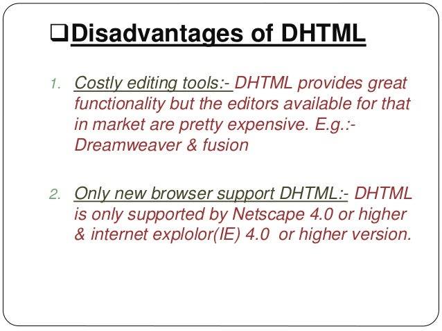 Dhtml Dhtml