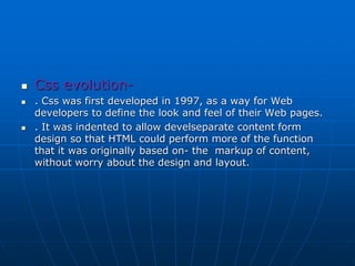 WEB DEVELOPMENT | PPTX