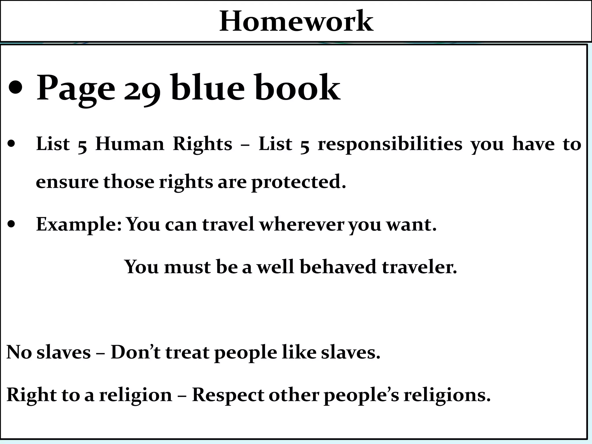 Human rights 3 | PPTX