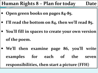 Human rights 8 | PPT
