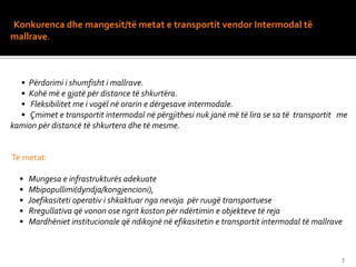 TEKNOLOGJIA E TRANSPORTIT TË MALLËRAVE | PPTX