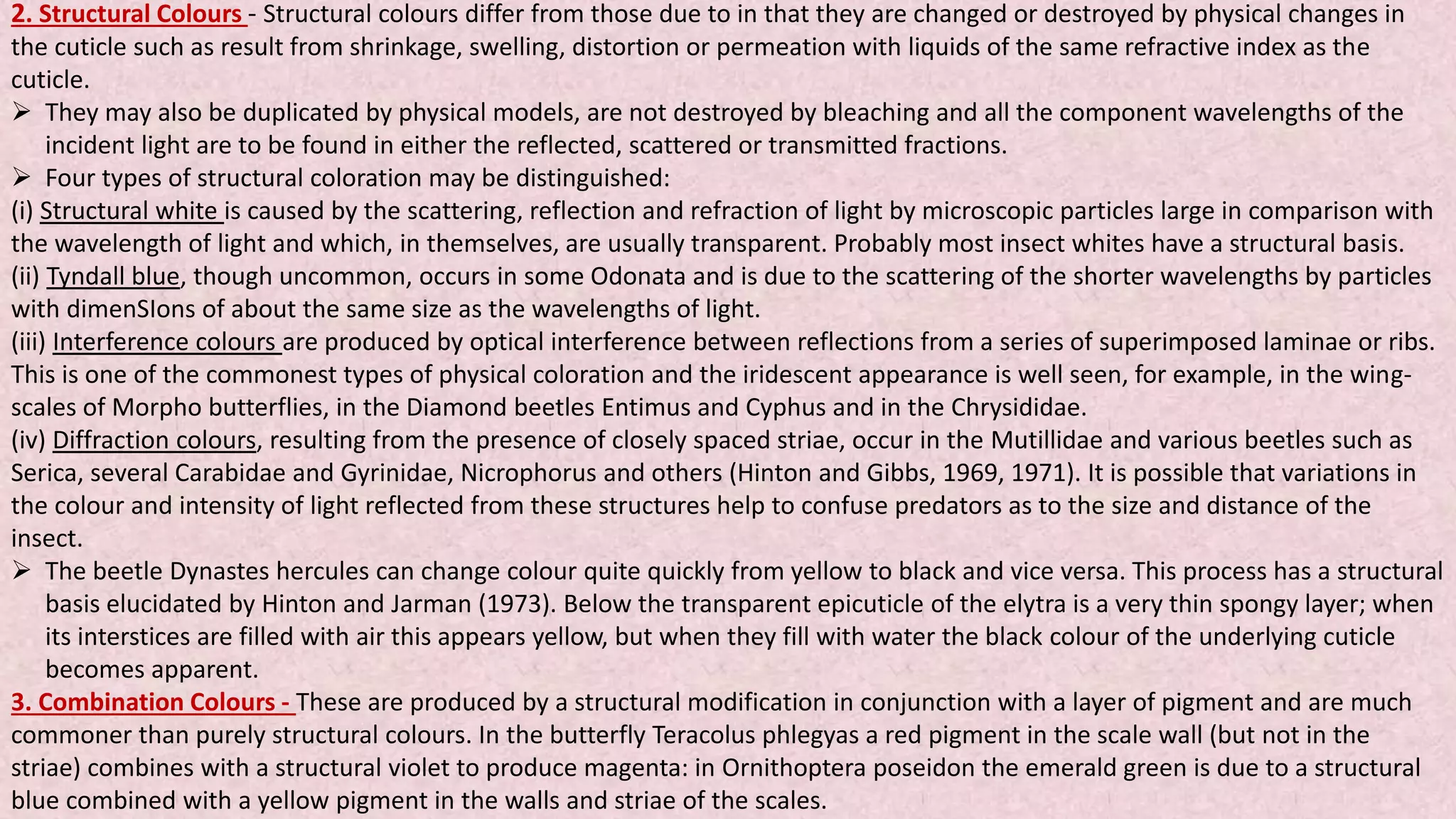 Insect body wall: It’s structure,cuticular outgrowth, colouration and ...