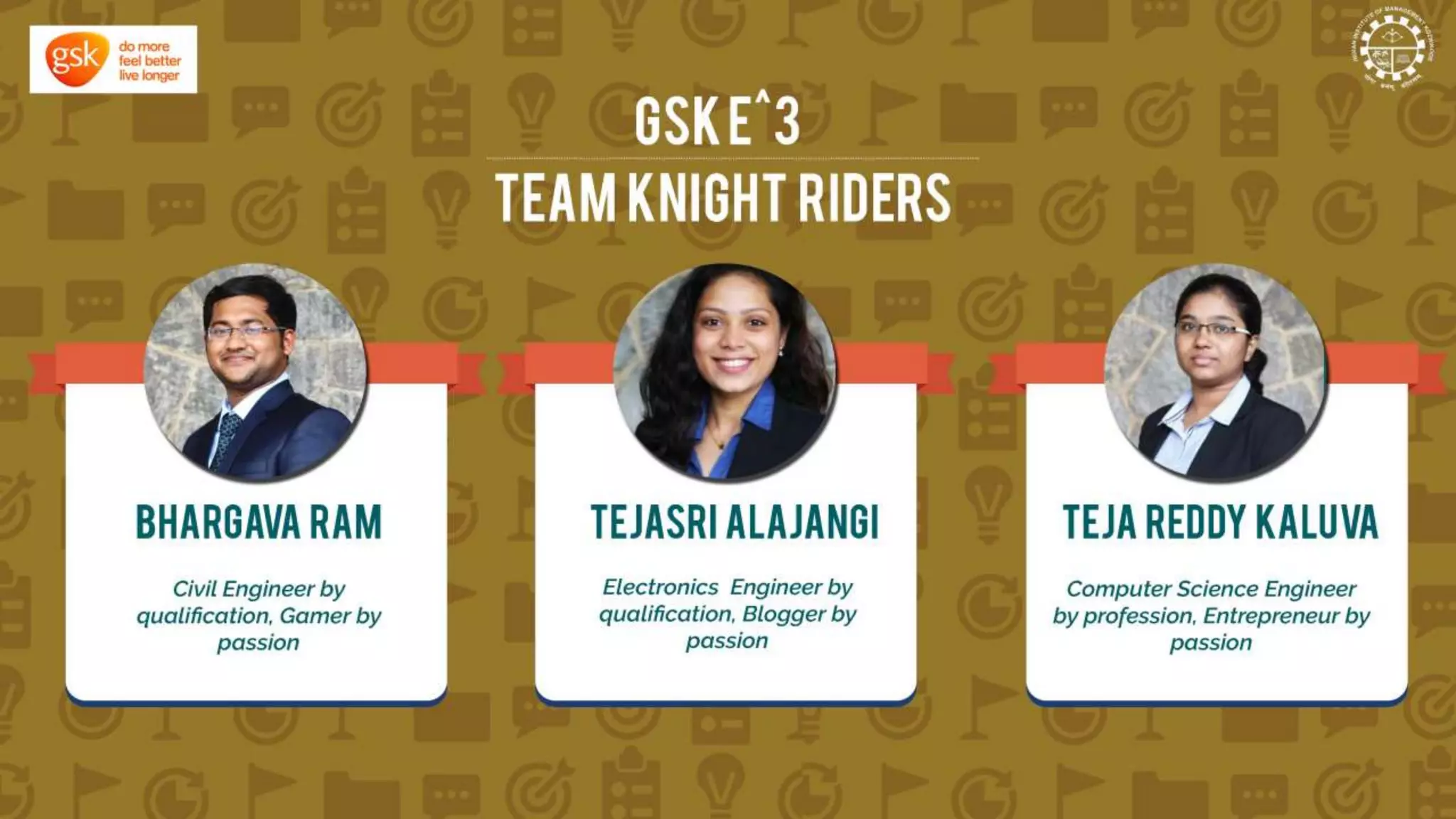 GSK E3 Case Competition 2018 PPT | PPTX