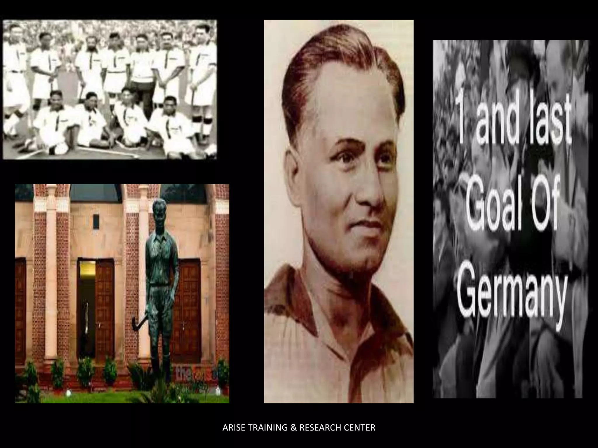 Dhyan chand - INDIAN HOCKEY PLAYER - Hitler saluted | PPT