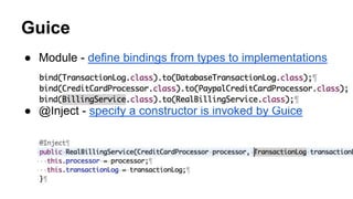 Implement Dependency Injection in Java | PPT