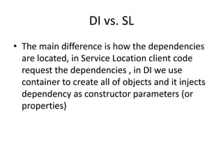 IoC and Dependency Injection | PPT