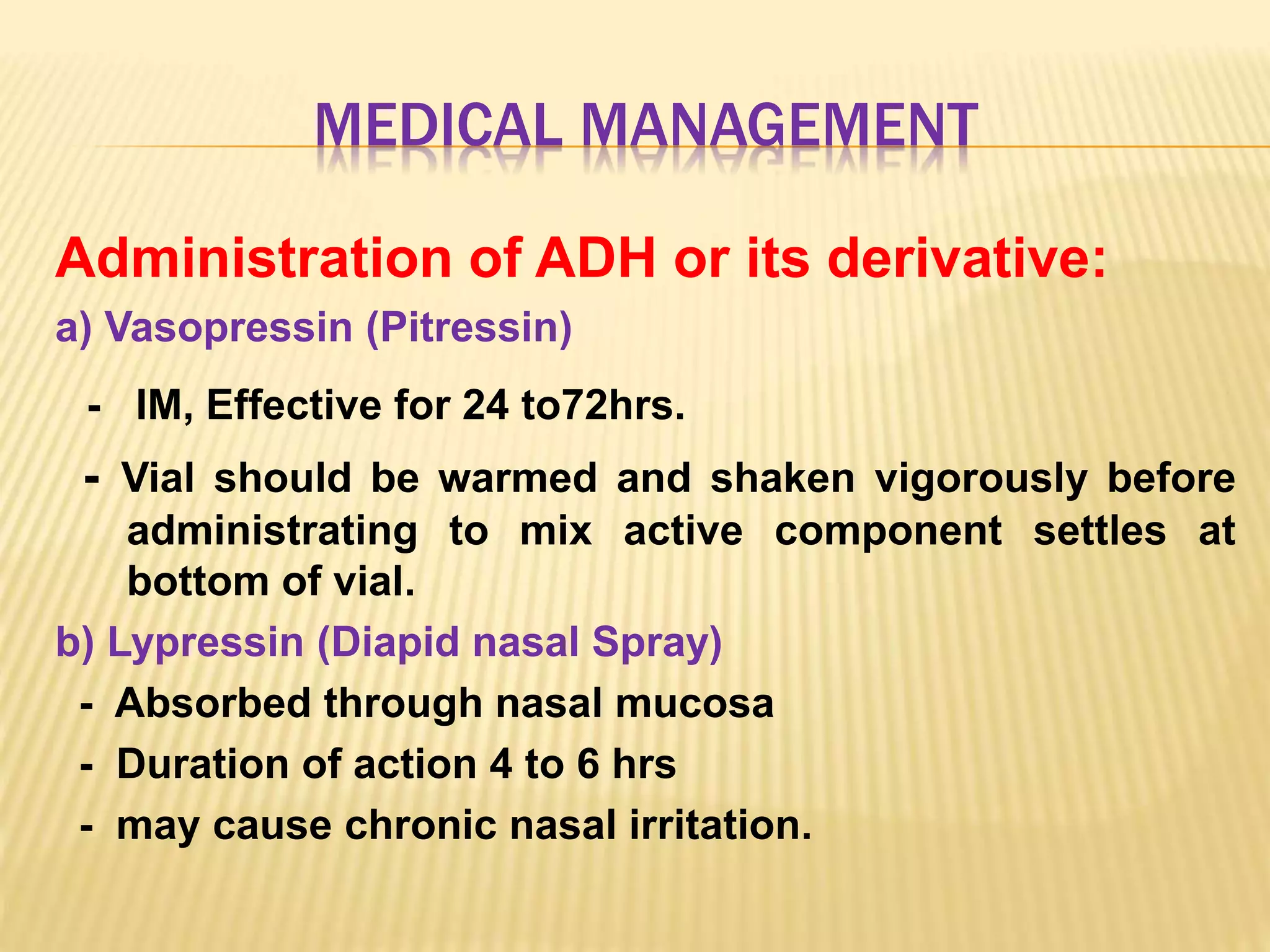 Diabetes Insipidus | PPTX