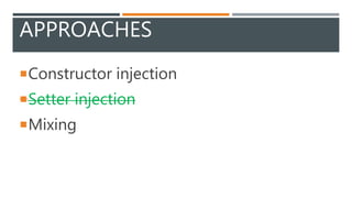Dependency injection with Scala | PPT