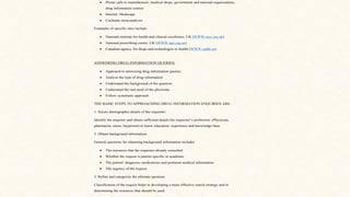 Drug Information. | PDF