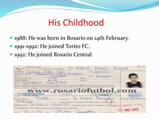 Di Maria's Timeline | PPTX