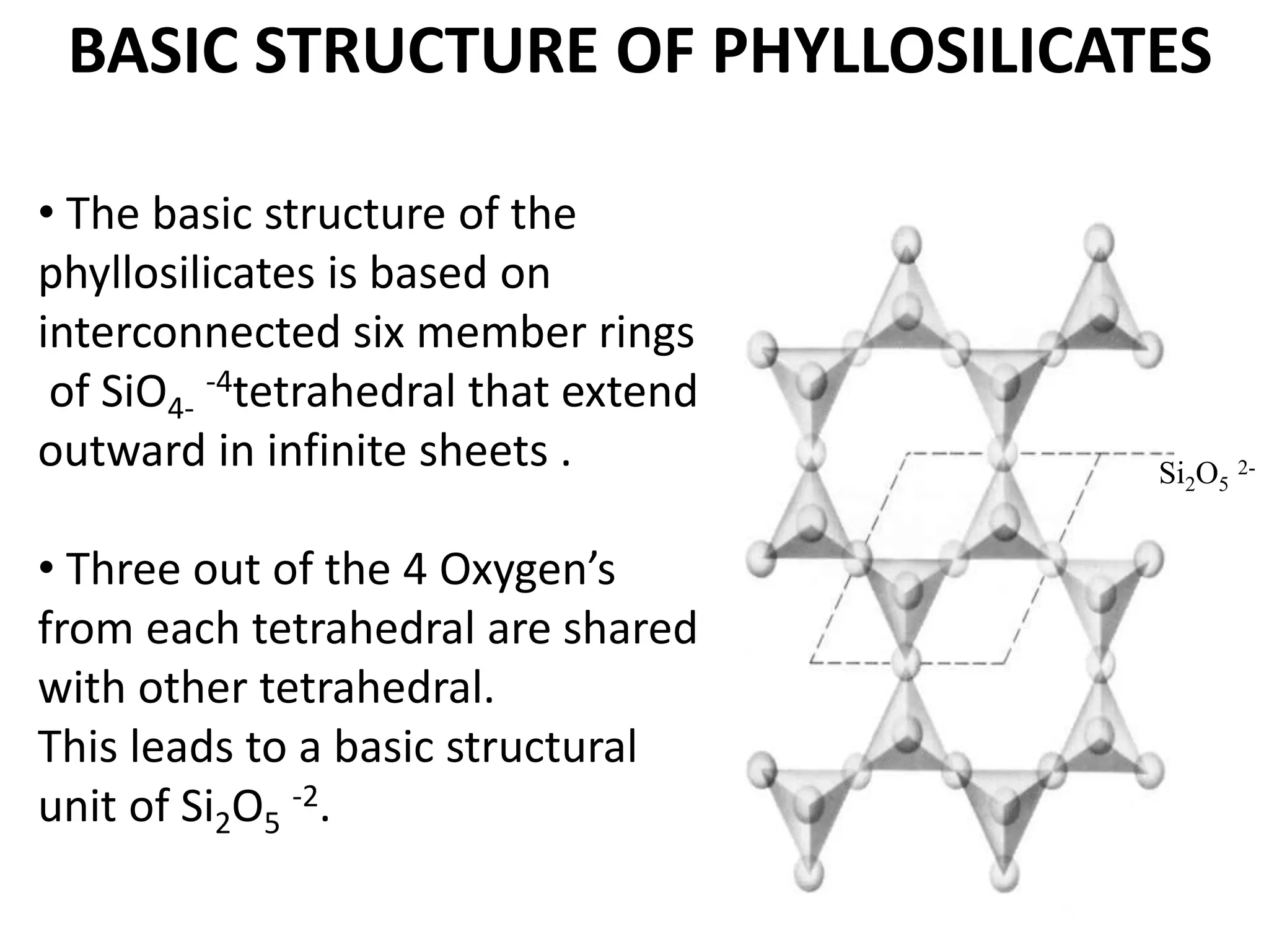Di octahedral sheet silicates | PPTX