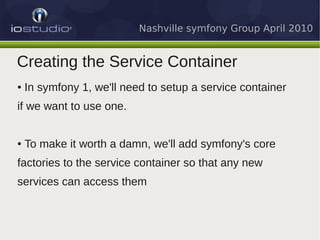 Dependency Injection: Make your enemies fear you | PPT