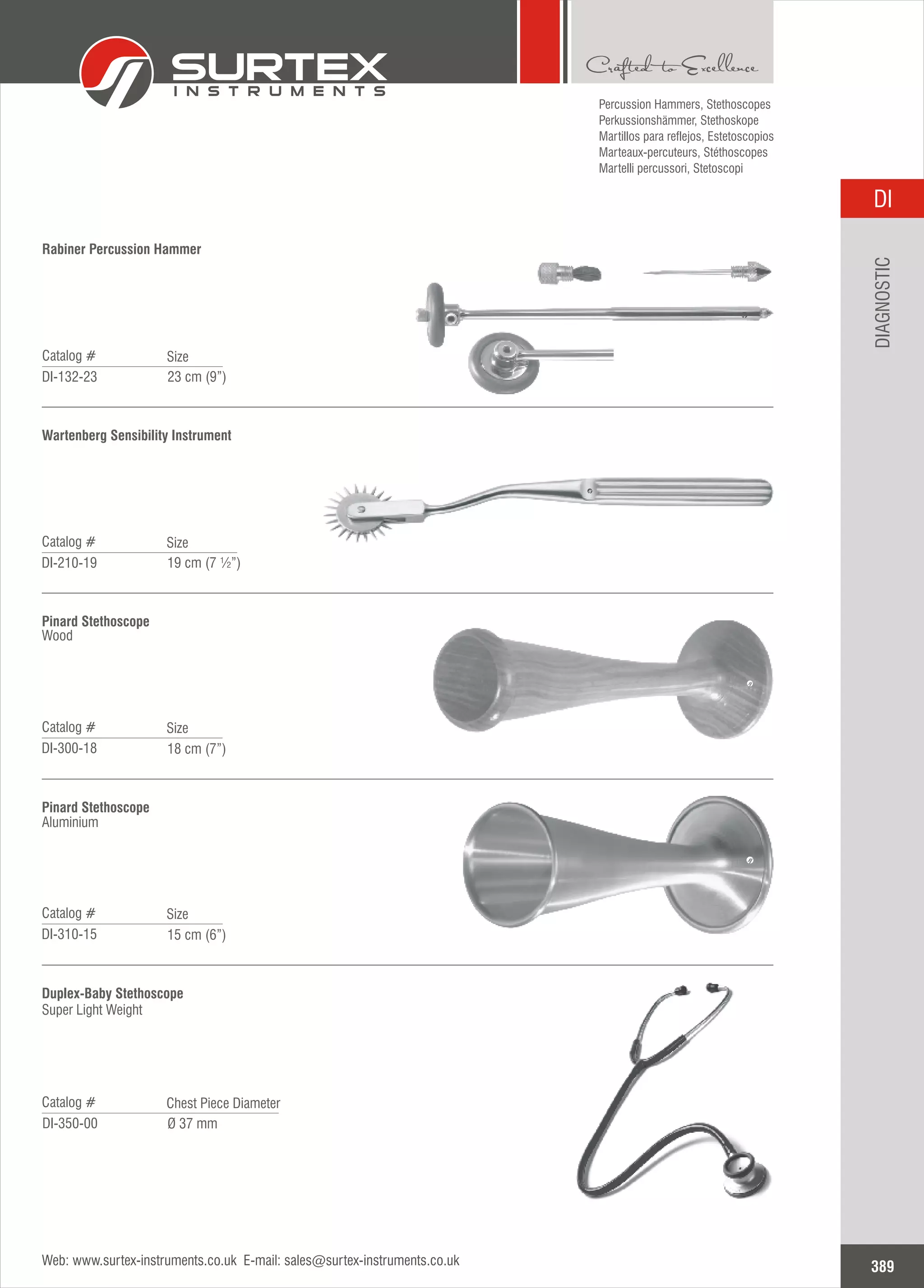 Diagnostic Instruments | PDF