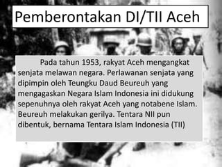 DI/TII di Aceh | PPTX
