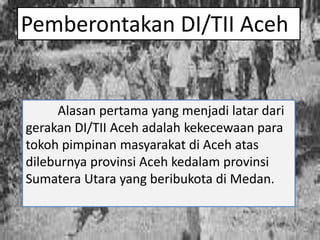 DI/TII di Aceh | PPTX