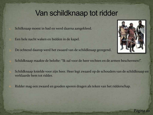 Middeleeuwen 3 | PPT