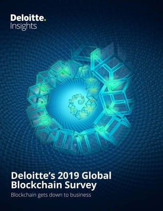Deloitte's 2019 Global Blockchain Survey | PDF