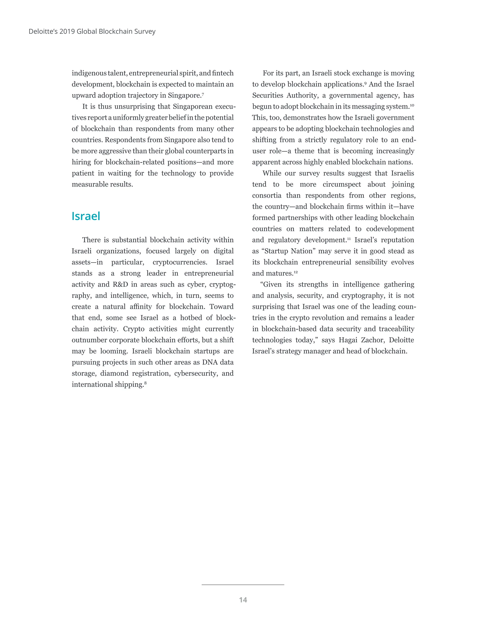 global-blockchain-survey Seaport supply chain | PDF