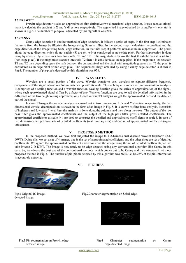 Mislaid character analysis using 2-dimensional discrete wavelet transform for edge refinement | PDF