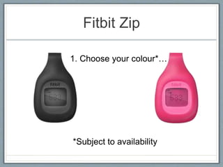 Fitbit instructions | PPTX | Smartphones | Consumer Electronics