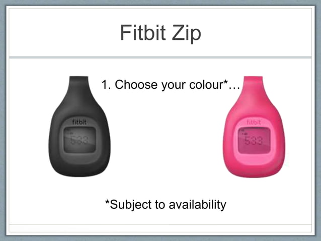 Fitbit instructions | PPTX | Smartphones | Consumer Electronics