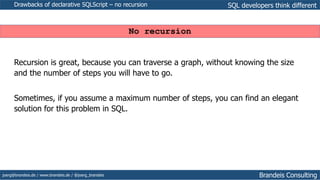 SQL developer think different | PPT