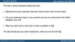SQL developer think different | PDF