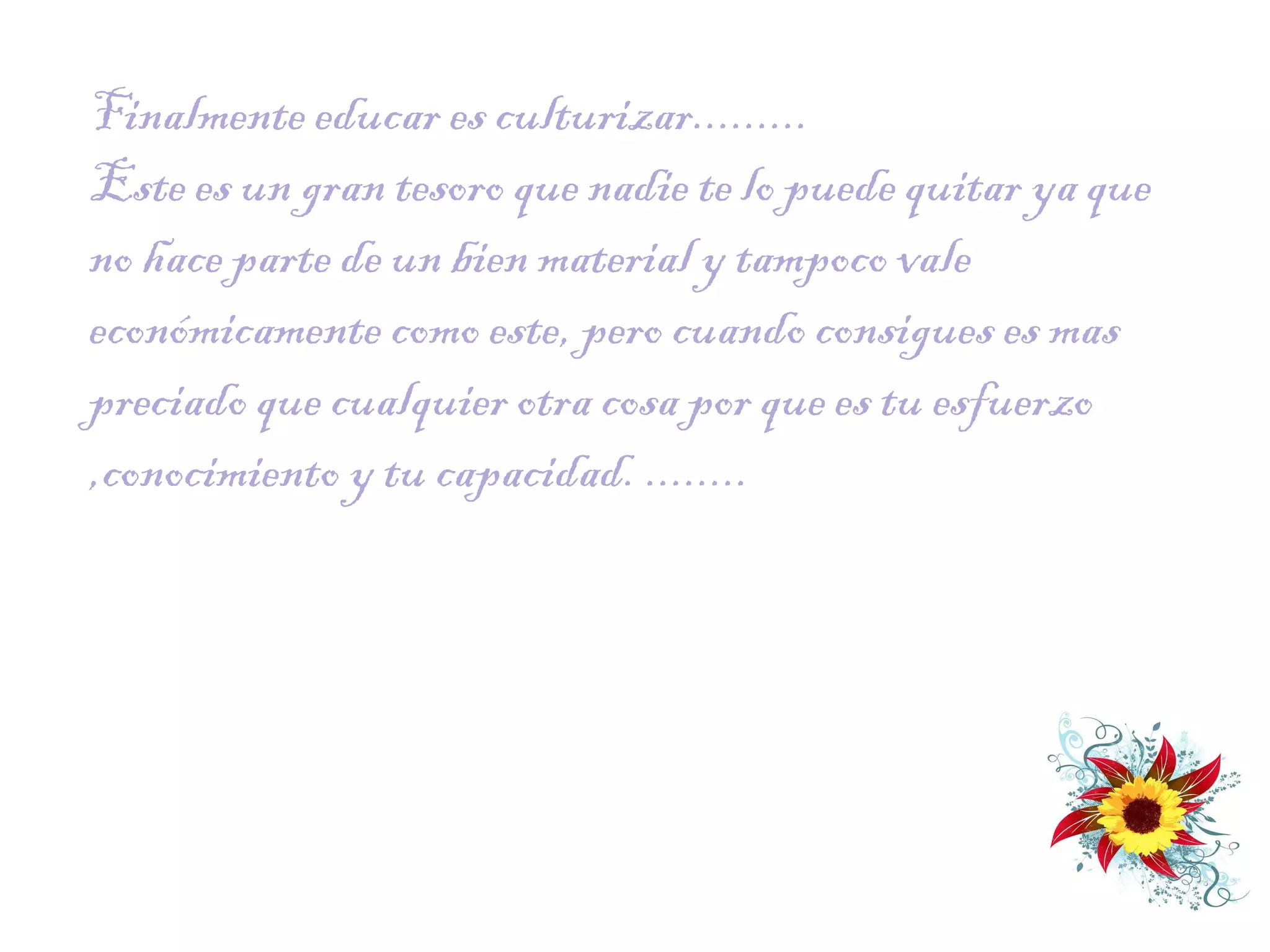 educar y ser educado | PPT | Descarga Gratuita