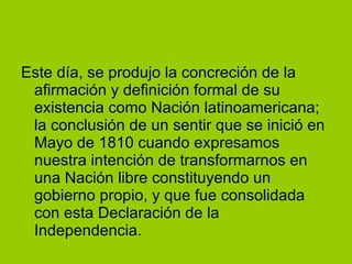 Dia De La Indpendencia | PPT