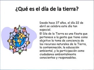 dia-de-la-tierra-presentacion........... | PPT