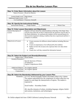 Dia de-los-muertos final | PDF