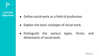 DISCIPLINES AND IDEAS IN THE APPLIED SOCIAL SCIENCES- SOCIAL WORK | PPTX
