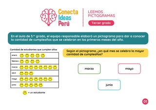 DIA 4 - 3RO - pictograma de 3° (1).pd EJERCICIOS DE MTE,TICA PARA ...