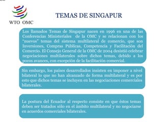 Introducción a la OMC | PPT