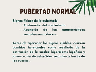 adolescencia endocrinología diapositivas | PDF
